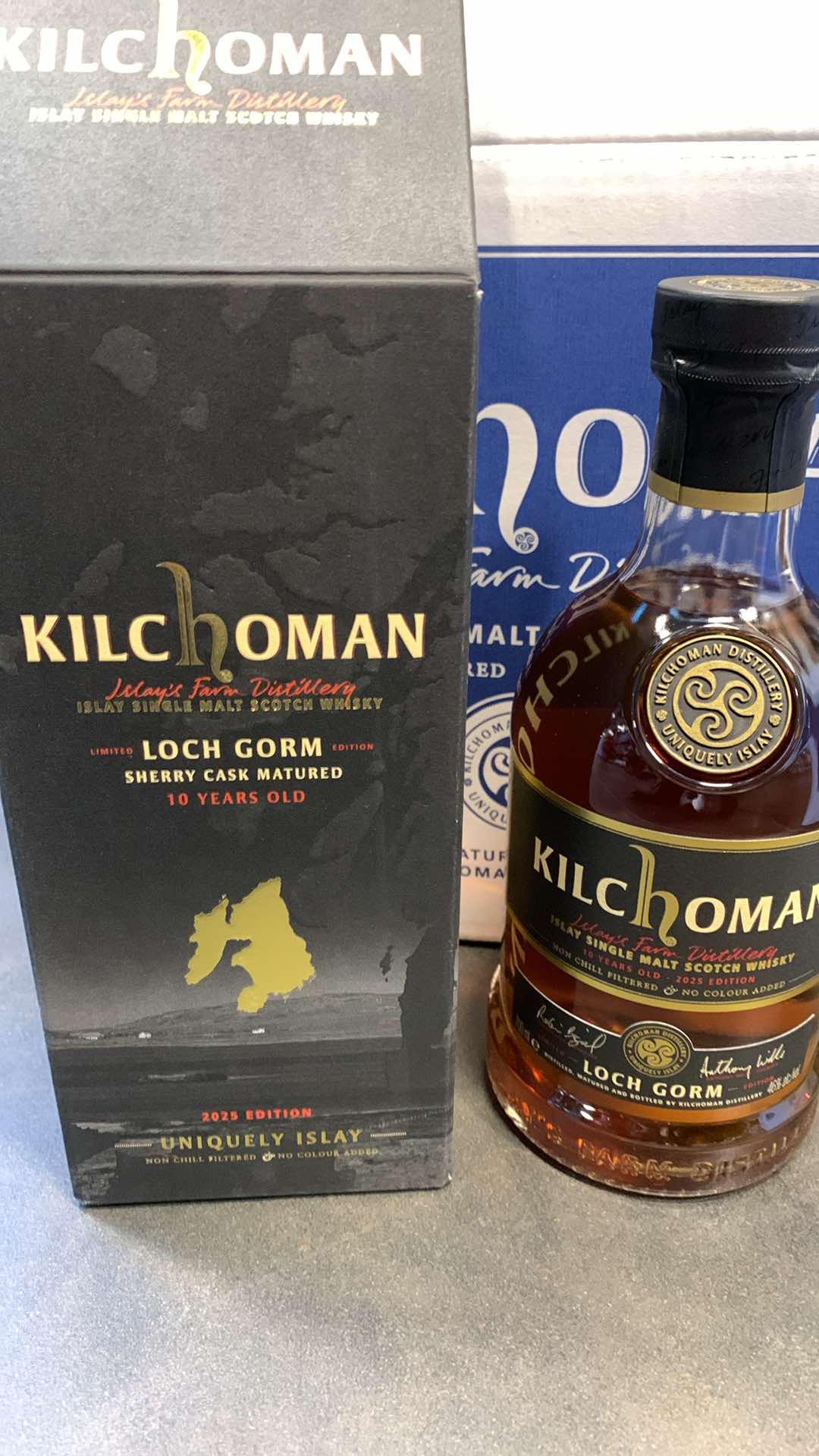 Kilchoman loch gorm 2025 10 years 46% – WhiskyExclusive
